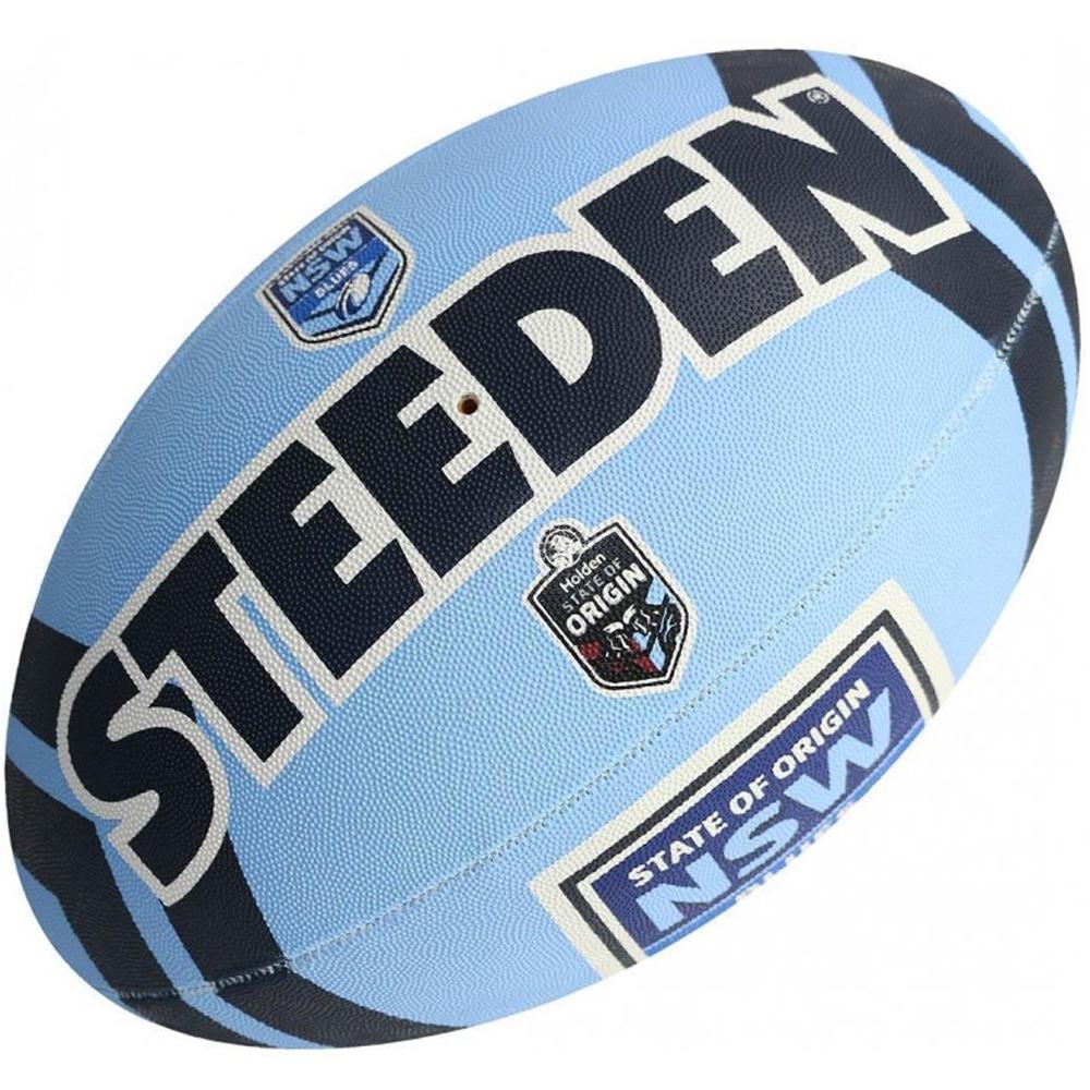 NSW Blues Football Steeden 11″ – Whateva Sports