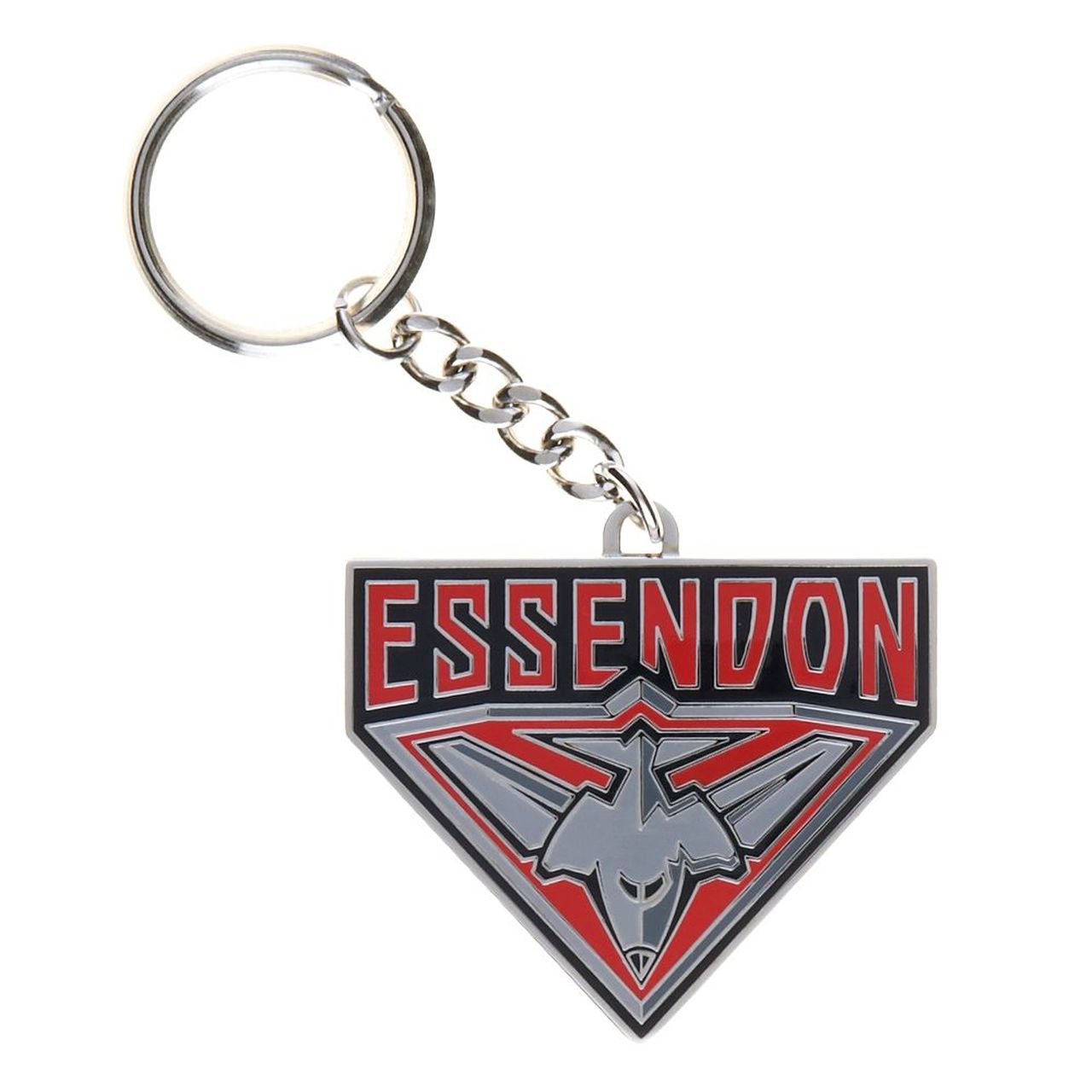 Essendon Bombers Keyring – Metal Logo – Whateva Sports