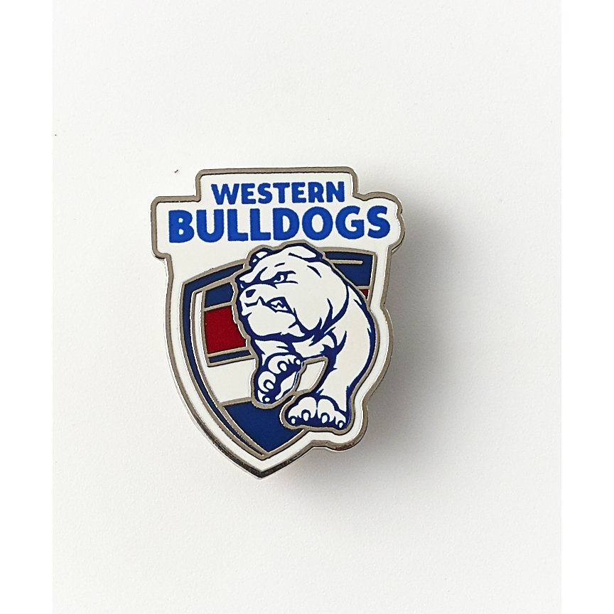 Western Bulldogs Pin Badge – Logo – Whateva Sports