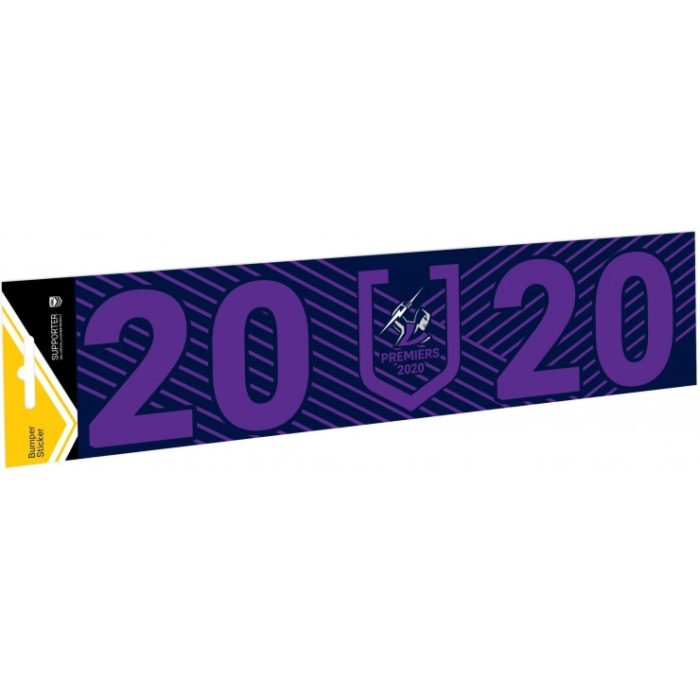 Melbourne Storm Bumper Sticker – 2020 Premiers – Whateva Sports