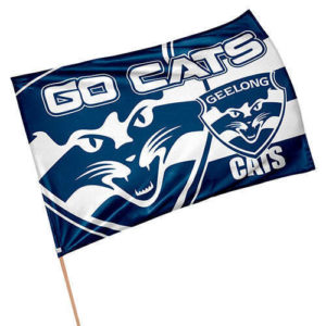 Geelong Cats Game Day Flag – Whateva Sports