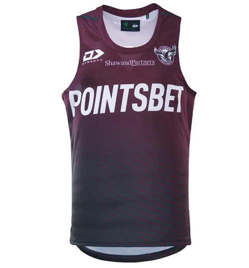 Manly Sea Eagles Mens Training Singlet – Whateva Sports