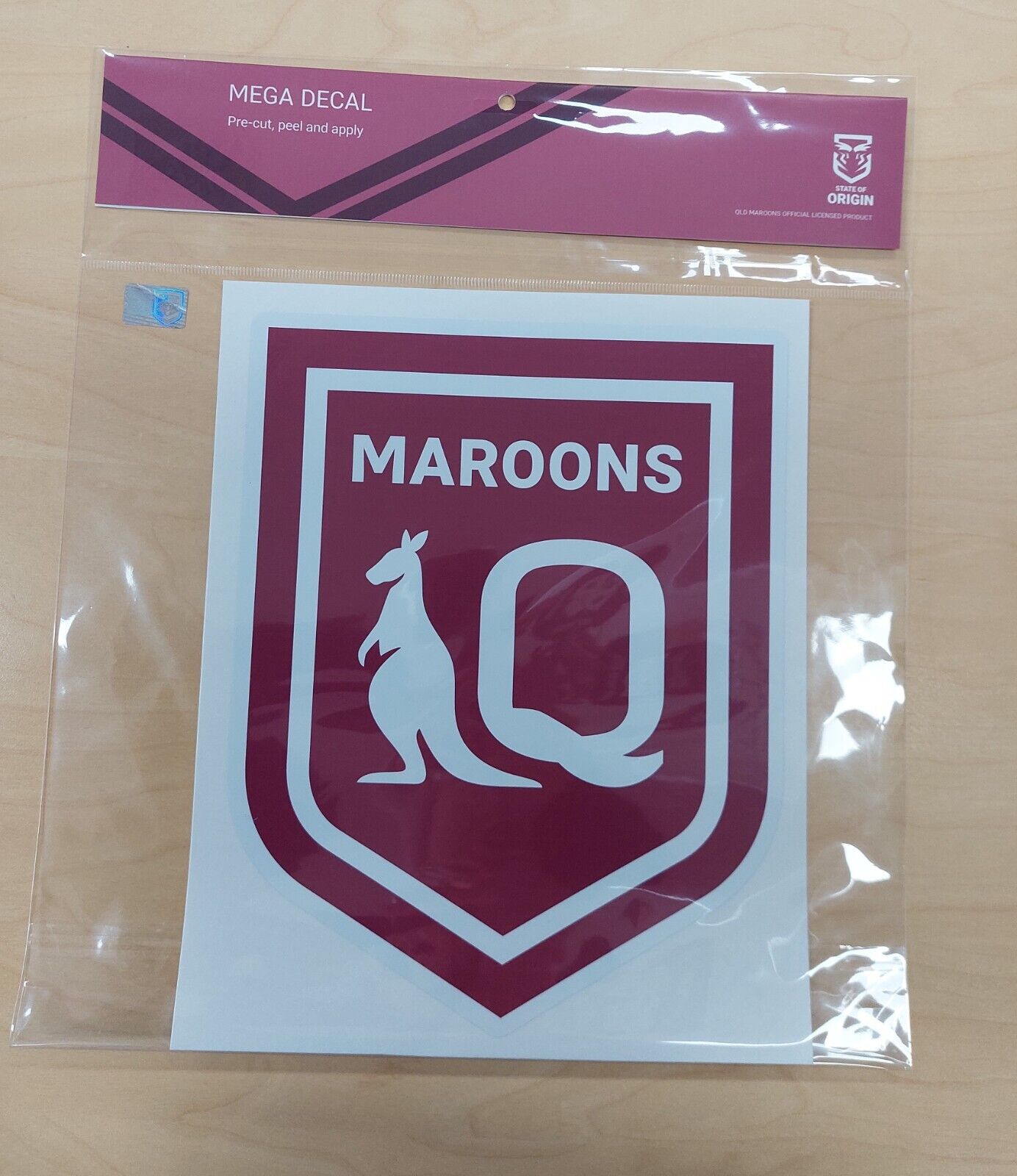 QLD Maroons Mega Decal – Whateva Sports
