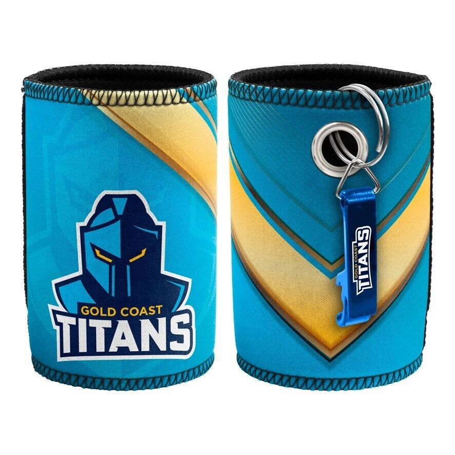 Gold Coast Titans Stubby Cooler & Opener – Whateva Sports