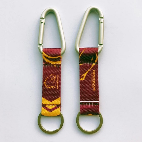 Brisbane Broncos Keyring – Carabiner – Whateva Sports
