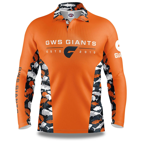 GWS Giants Mens Fishing Shirt – Reef Runner – Whateva Sports