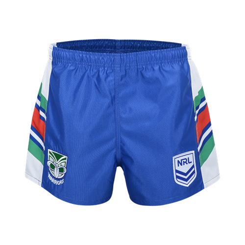 NZ Warriors Mens Supporter Shorts – Royal – Whateva Sports