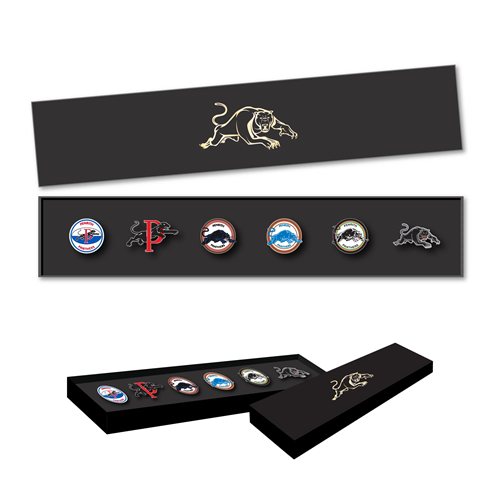 Penrith Panthers Pin Badge Collectors Set – Evolution – Whateva Sports