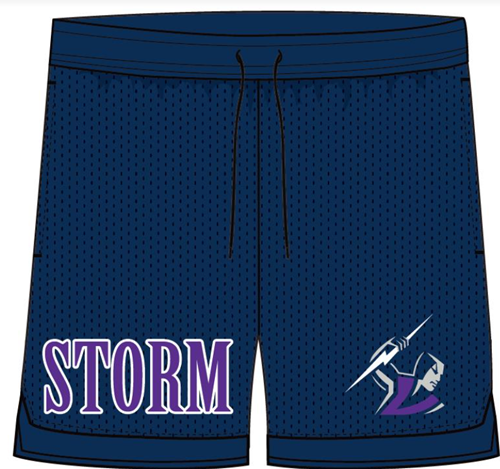 Melbourne Storm Kids Basketball Shorts – Whateva Sports