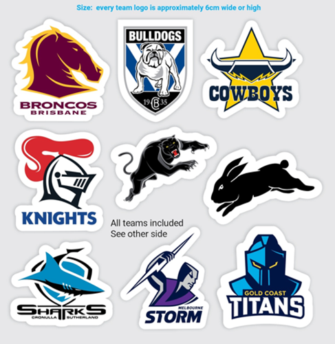 NRL Decals Sheet – Whateva Sports