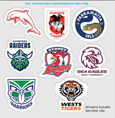 NRL Decals Sheet – Whateva Sports