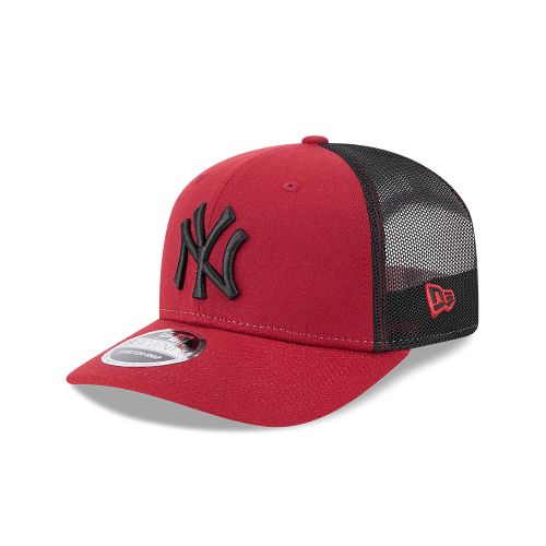 New York Yankees 9SeventySS Haute Red Trucker Black Mesh Cap – Whateva ...